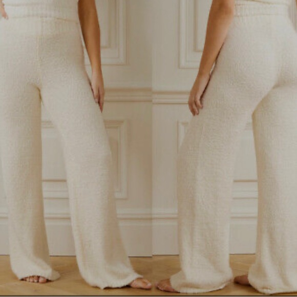 SKIMS | Pants & Jumpsuits | New Womens Smmed Skims Bone Boucle Pants ...